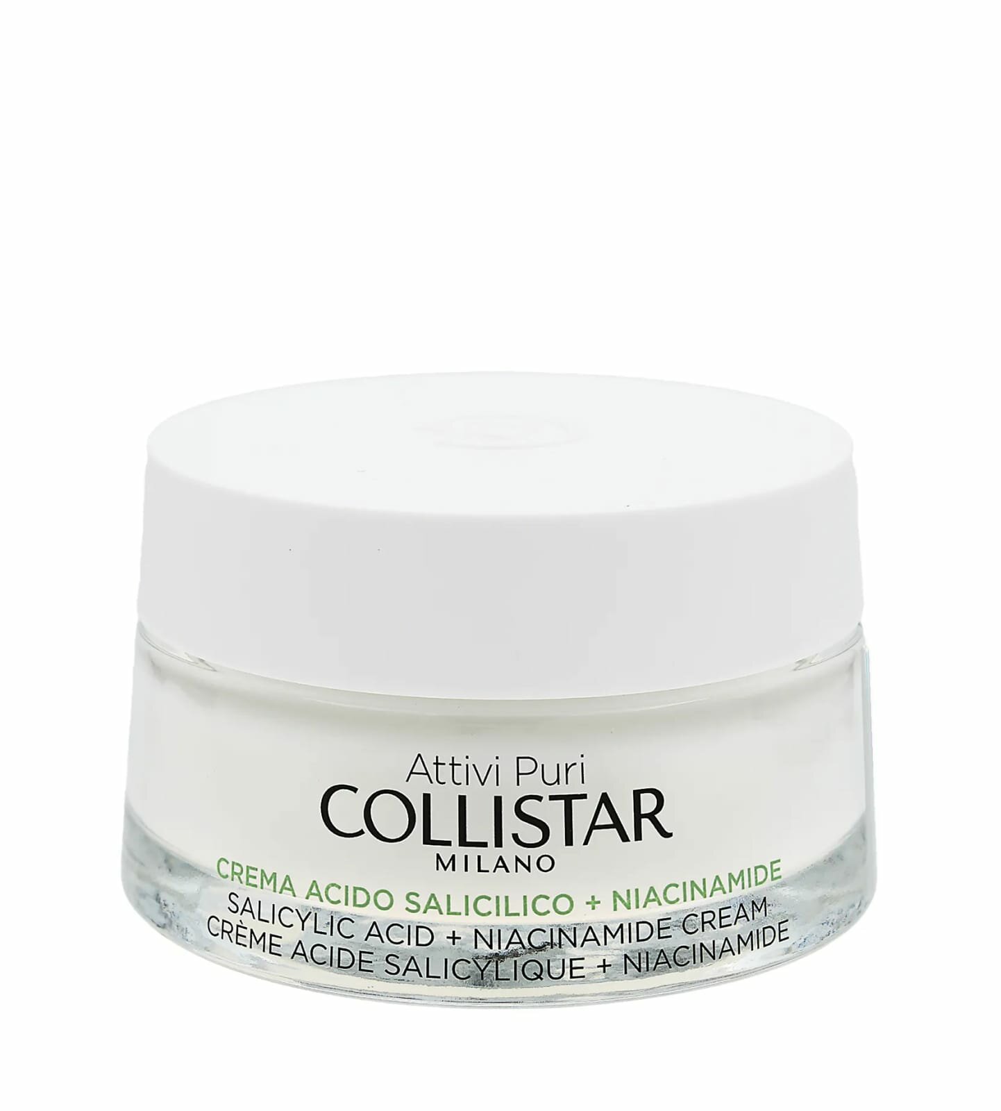 Крем для ухода за кожей Collistar Attivi Puri Salicylic Acid + Niacinamide 50 мл