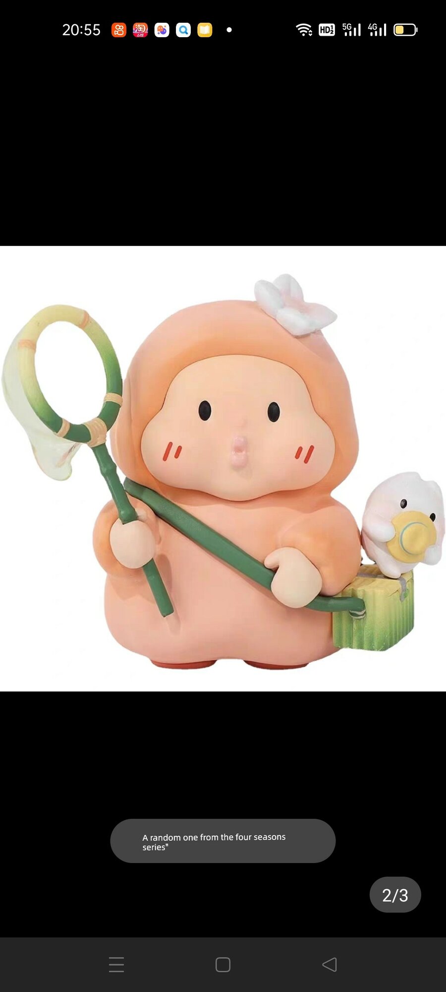 Минисо DOMI Four Seasons Blind Box милая фигурка игрушка коллекционирование случайный