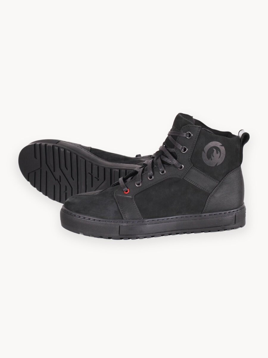 Мотоботы INFLAME STREET RACER, городские мотоботинки, мотокросовки, цвет черный, 45 размер