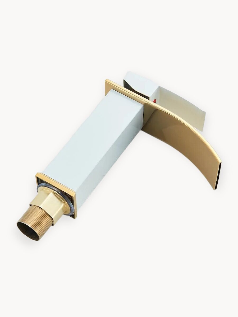 Смеситель Ououfaucet, нержавеющая сталь, водопад, керамический картридж