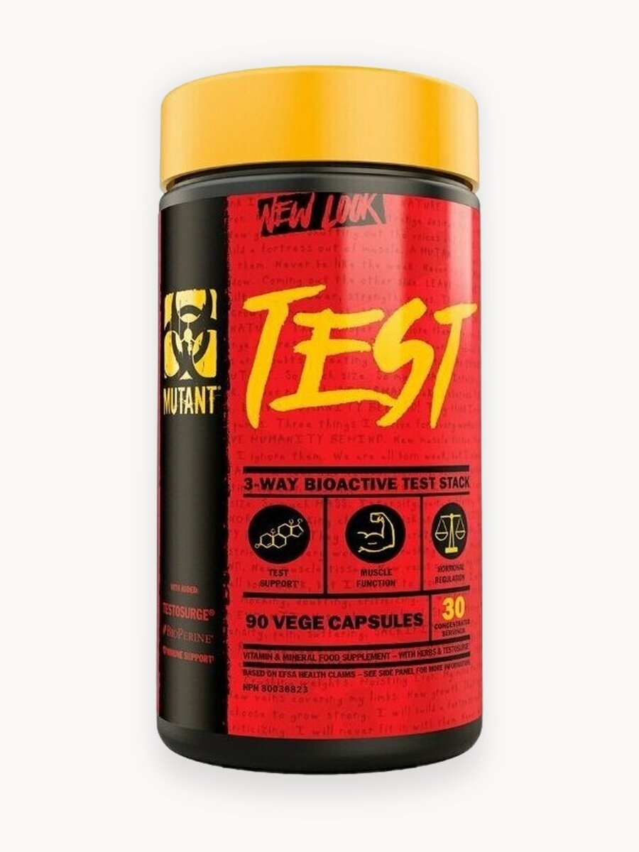 Средства повыщающие тестостерон Mutant TEST 710 mg x 90 caps