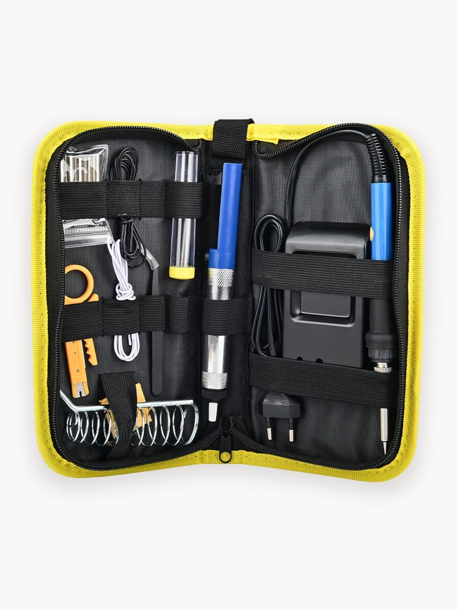 Электрический паяльник Phonemate 301D , 60 Вт , 11 предметов