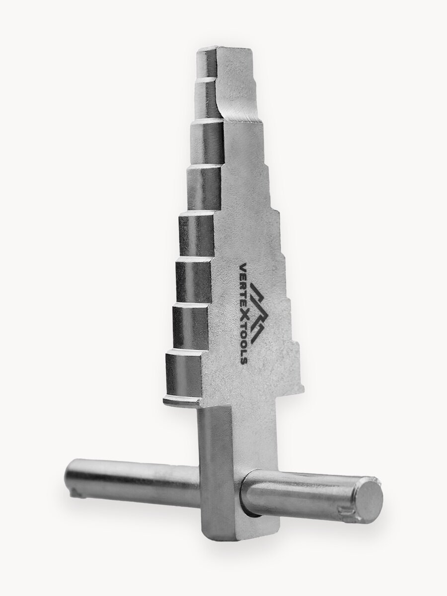 Ключ сантехнический ступенчатый для монтажа американок VertexTools
