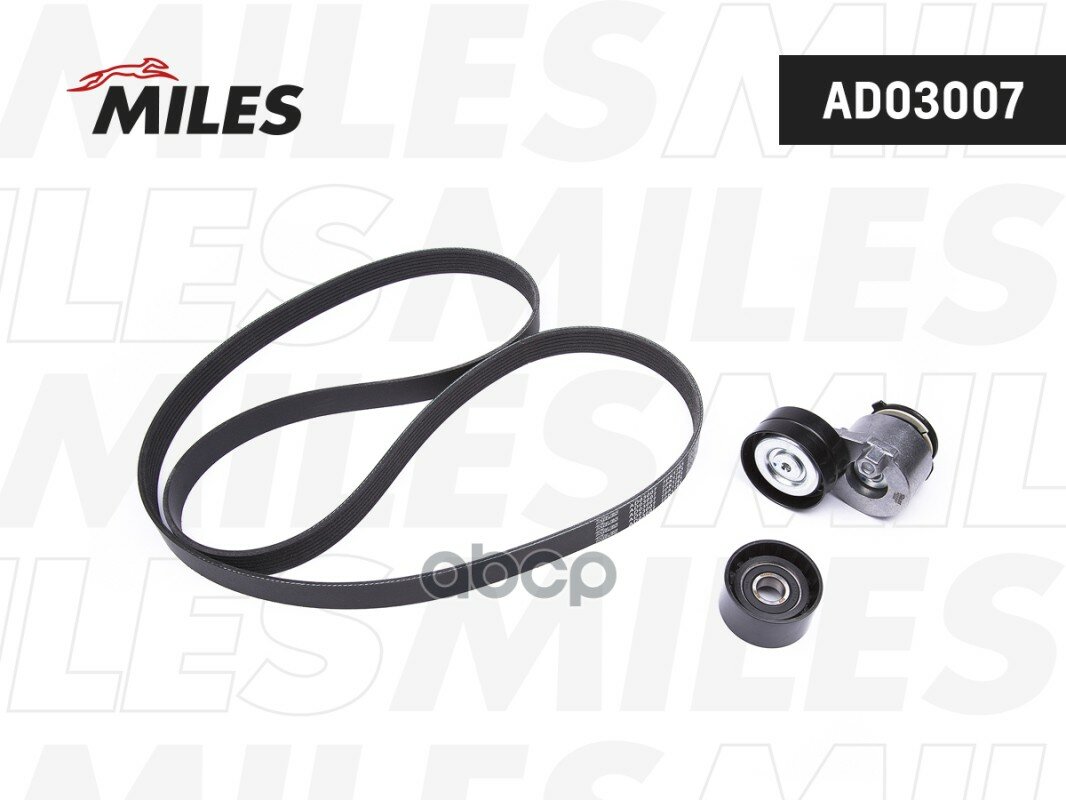 Комплект ремня приводного RENAULT DUSTER 2.0i F4R Miles арт. AD03007
