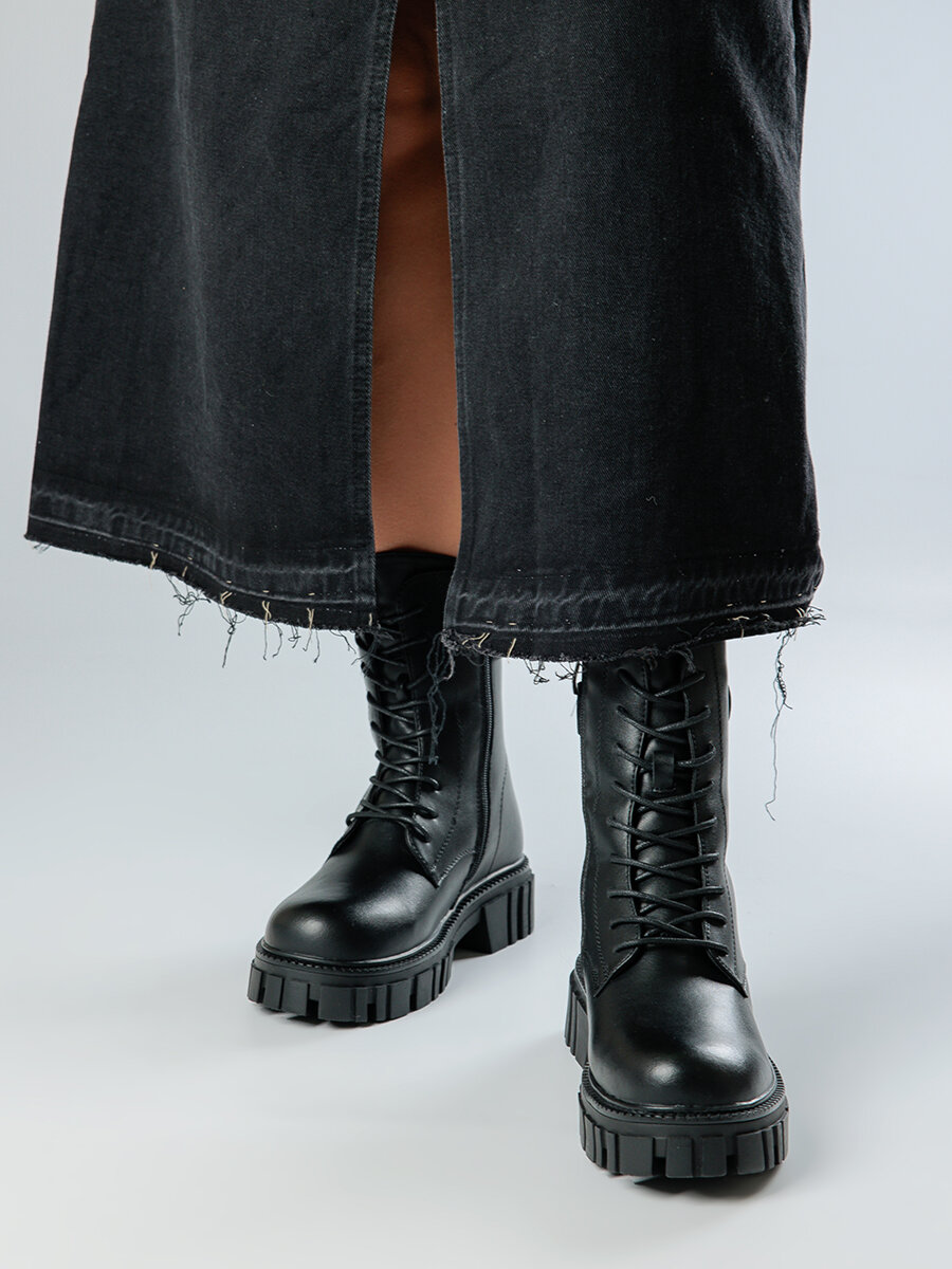 Ботинки берцы натуральная кожа утепленные 2025-2026