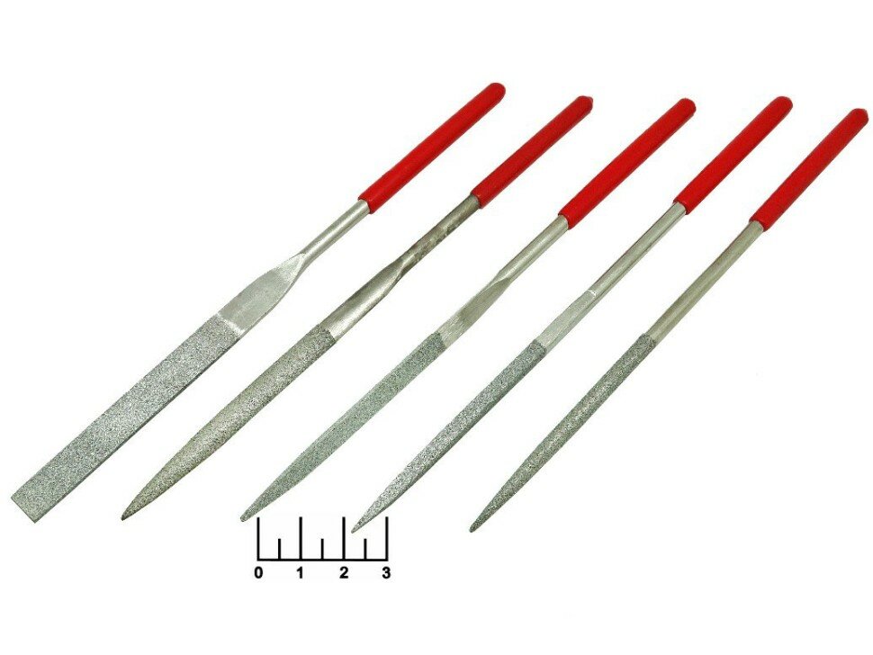Набор надфилей алмазных CT-9215 (5 штук)