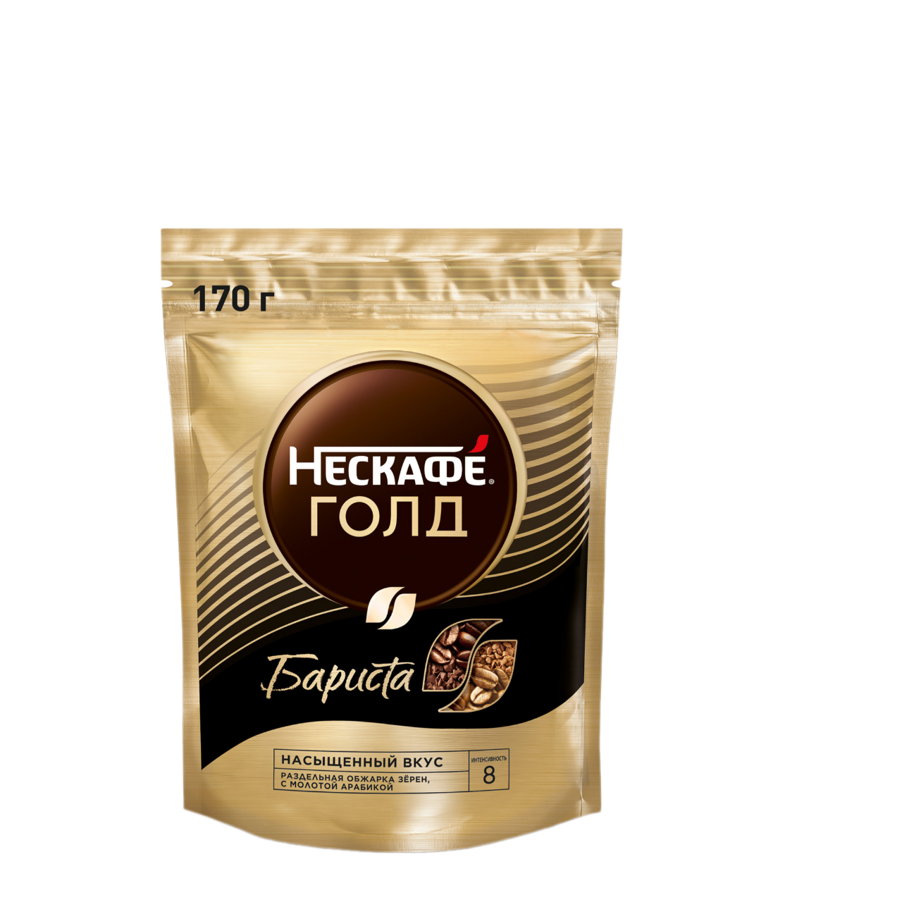 Кофе растворимый, "Нескафе Голд Бариста" 170г 1 шт