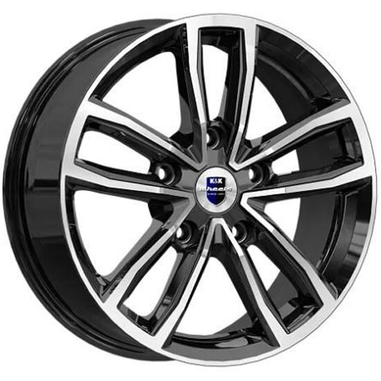 Диск K&k Каланг 6.5x17/5x114.3 D66.6 ET37 алмаз чёрный