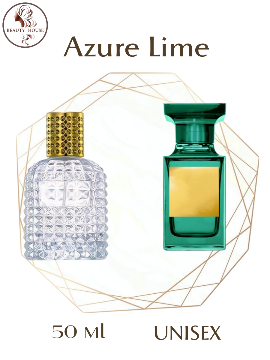 Духи парфюм Azure Lime спрей 50 мл унисекс, цветочные, древесные, мускусные