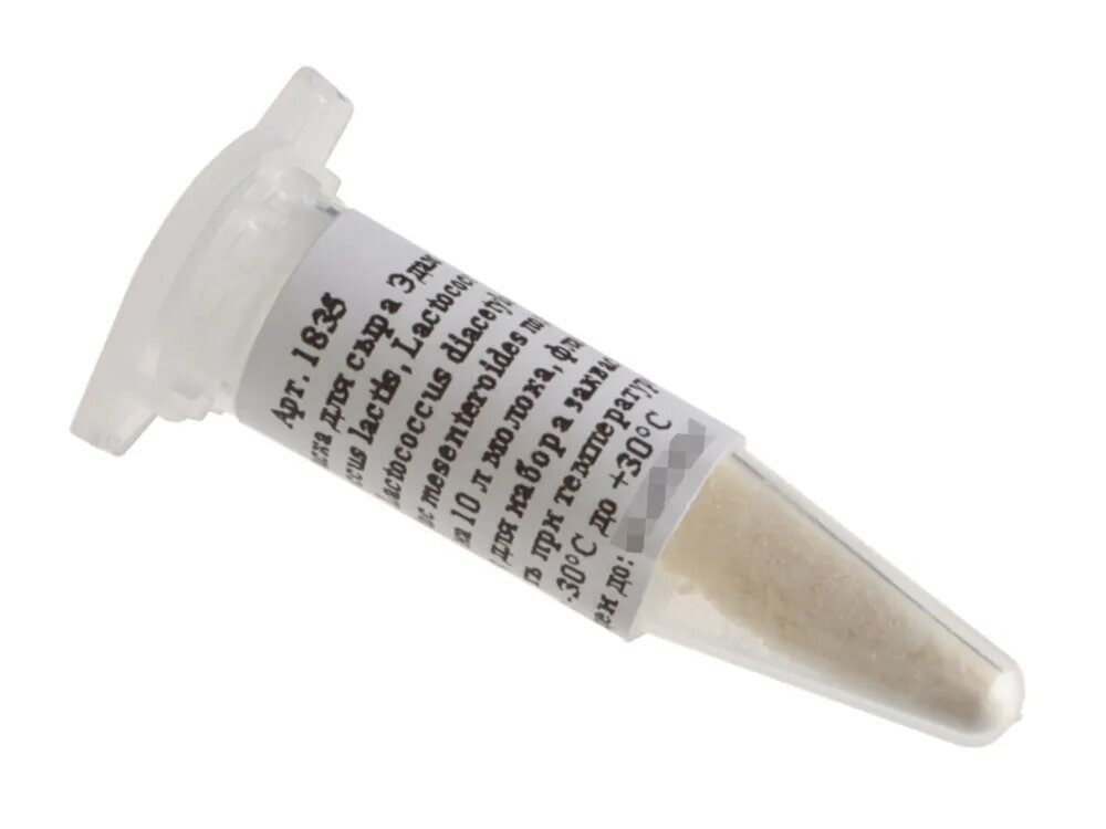 Мезофильная закваска для сыра Эдам, флакон на 10 литров молока