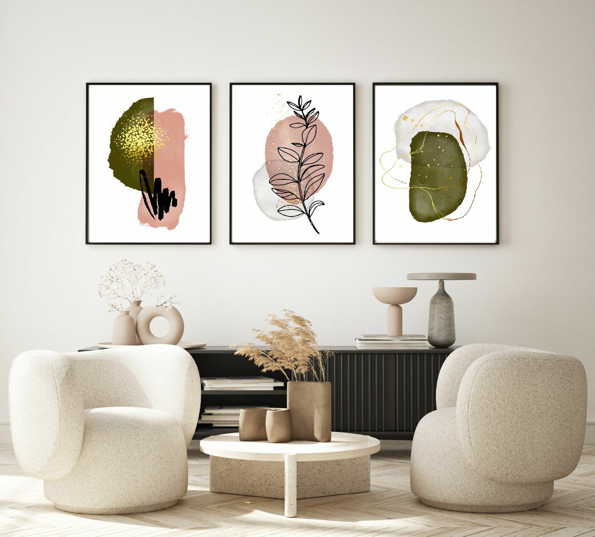 Постеры для интерьера на стену эстетика набор 50*70 см