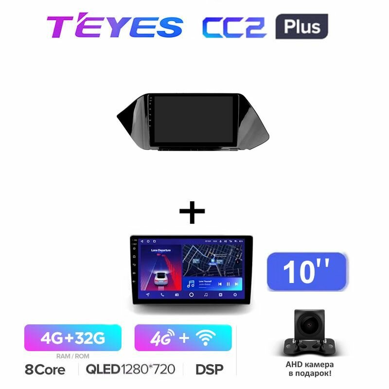 Магнитола Teyes CC2 PLUS 4/32 Gb 10 для Hyundai Sonata DN8 2019-2020