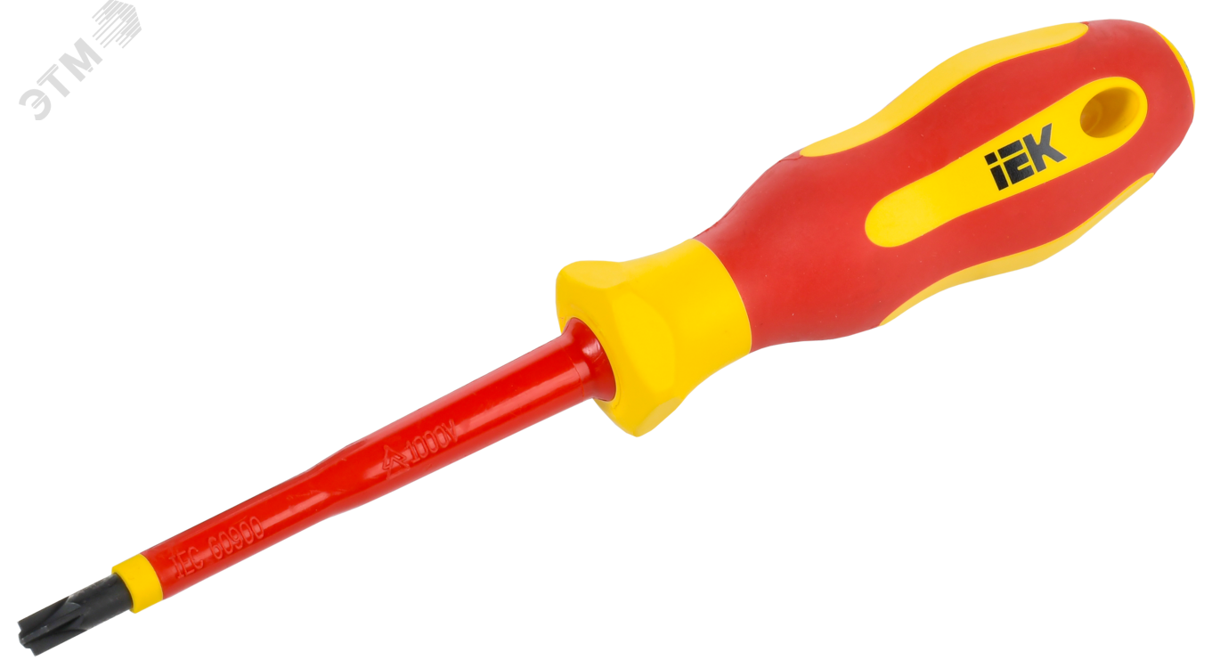 Отвертка диэлектрическая PZ/SL2х100 Т2 ARMA2L 5 IEK A2L5-SC30-T2-ZS-20-100