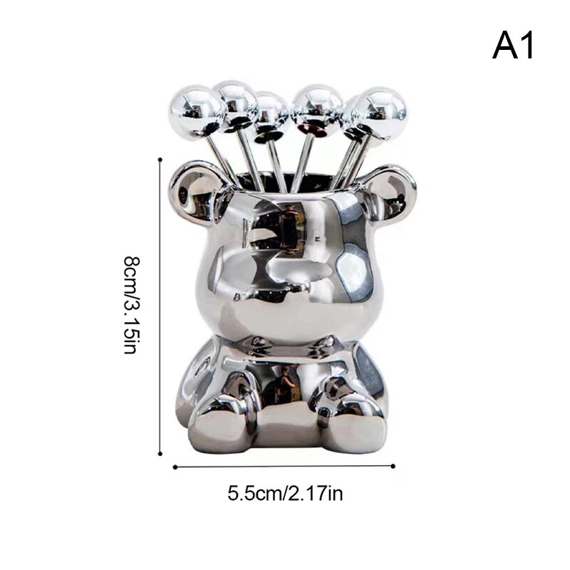 Вилки для десерта из нержавеющей стали 6 шт.