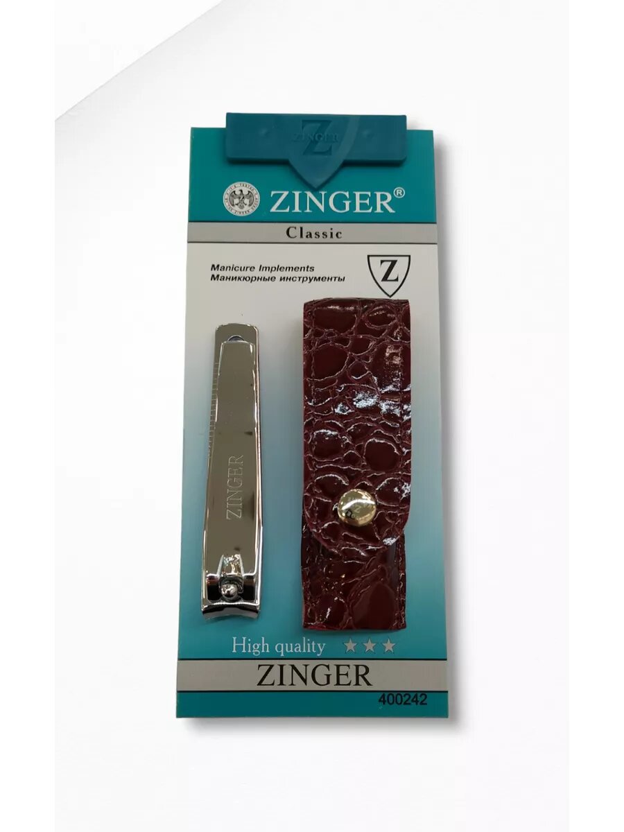 Книпсер для ногтей в чехле ZINGER