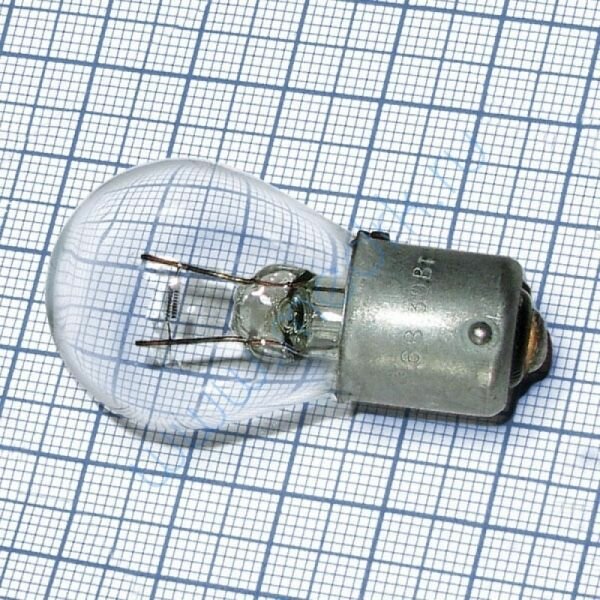 Лампа киноаппаратурная 6В, 30Вт (К6-30-1), цоколь B15s, 1шт