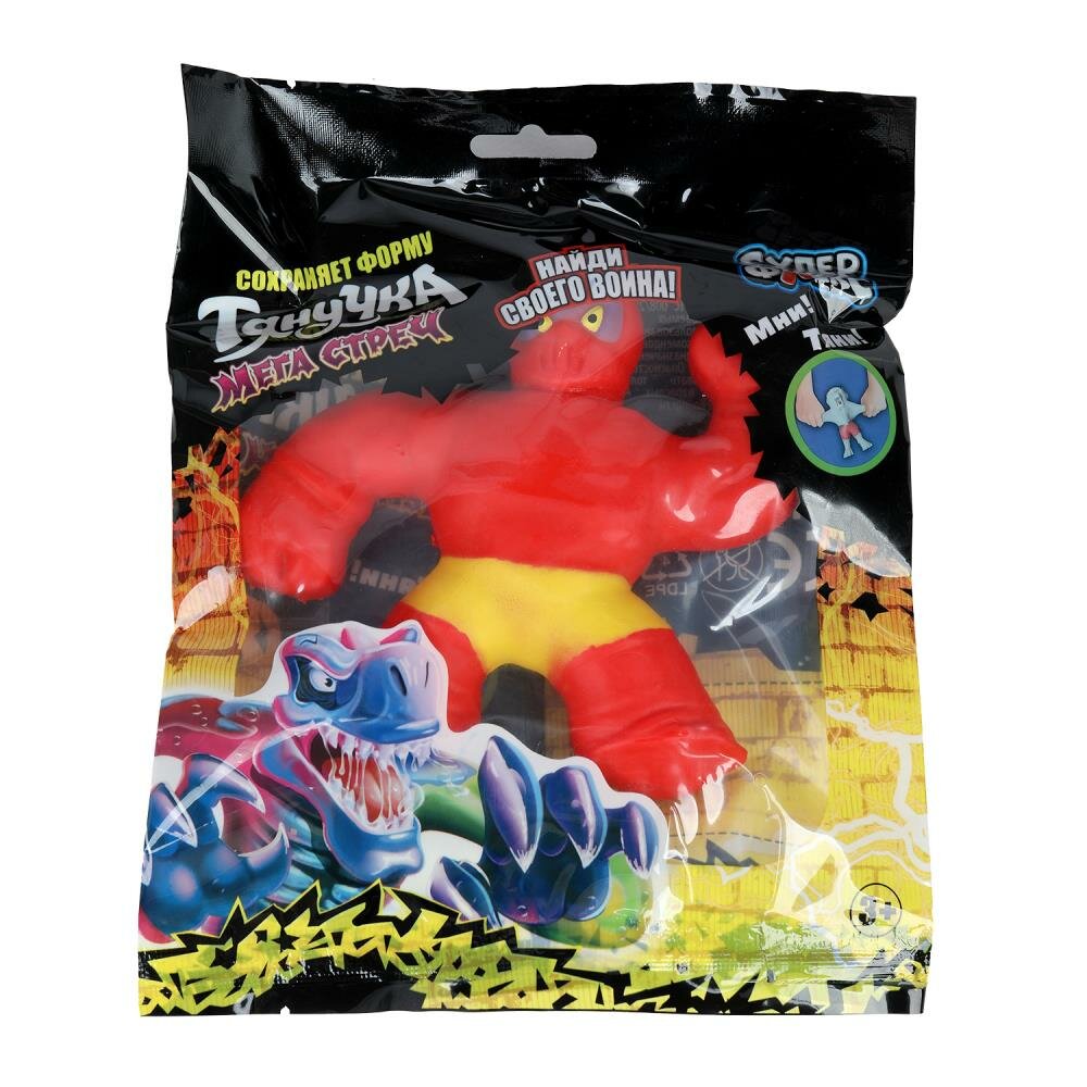 Игрушка тянучка "Монстр Супер Флекс" размер 14 см. Супер флекс JD0672-RU-4