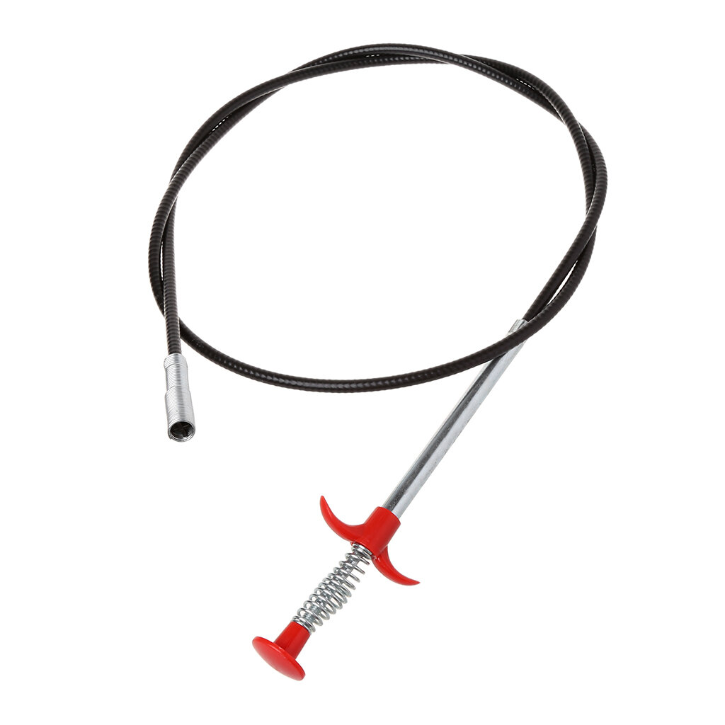 Гибкий инструмент для захвата с длинной пружиной, захват для туалета, кухни, канализации, чистка