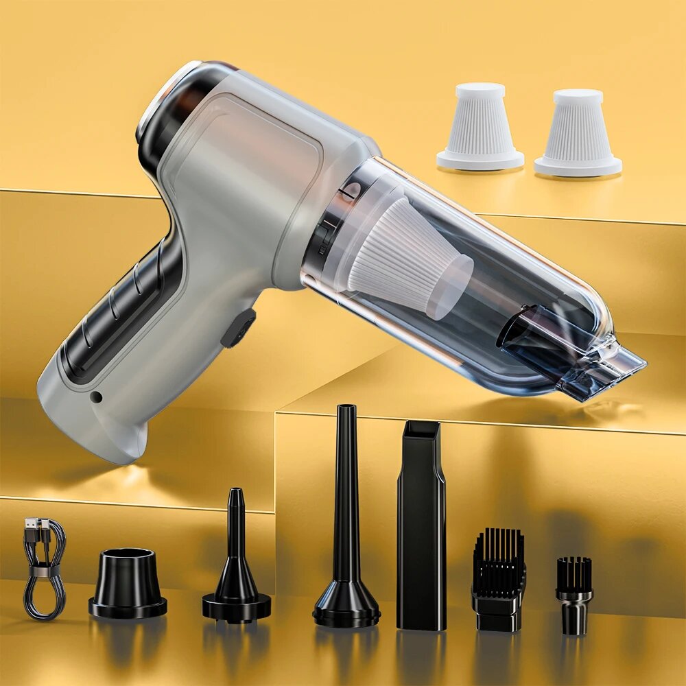 SZUK Мини-автомобильный пылесос Мощный всасывающий беспроводной пылесос Ручной C001BASIC 2hapa
