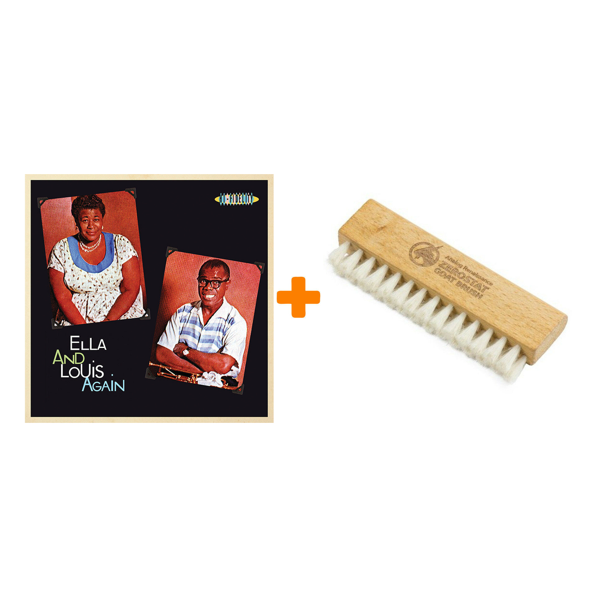 Fitzgerald Ella & Louis Armstrong Ella & Louis Again 2015 Reissue LP + Щетка для ухода за LP из козьей шерсти