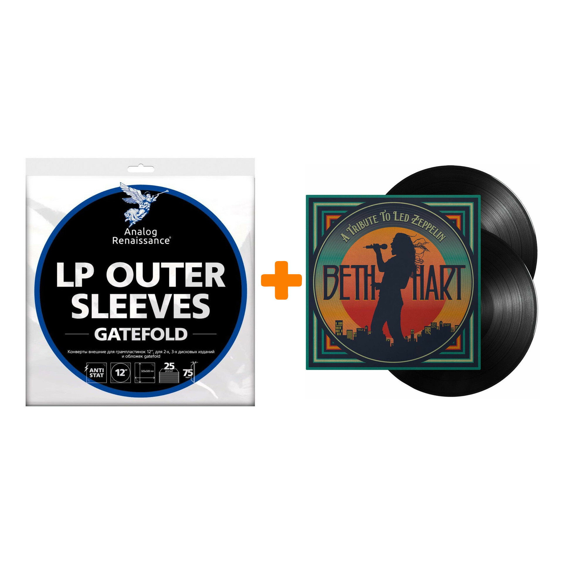 Hart Beth A Tribute To Led Zeppelin 2LP + Конверт внешний 12" Gatefold 25шт