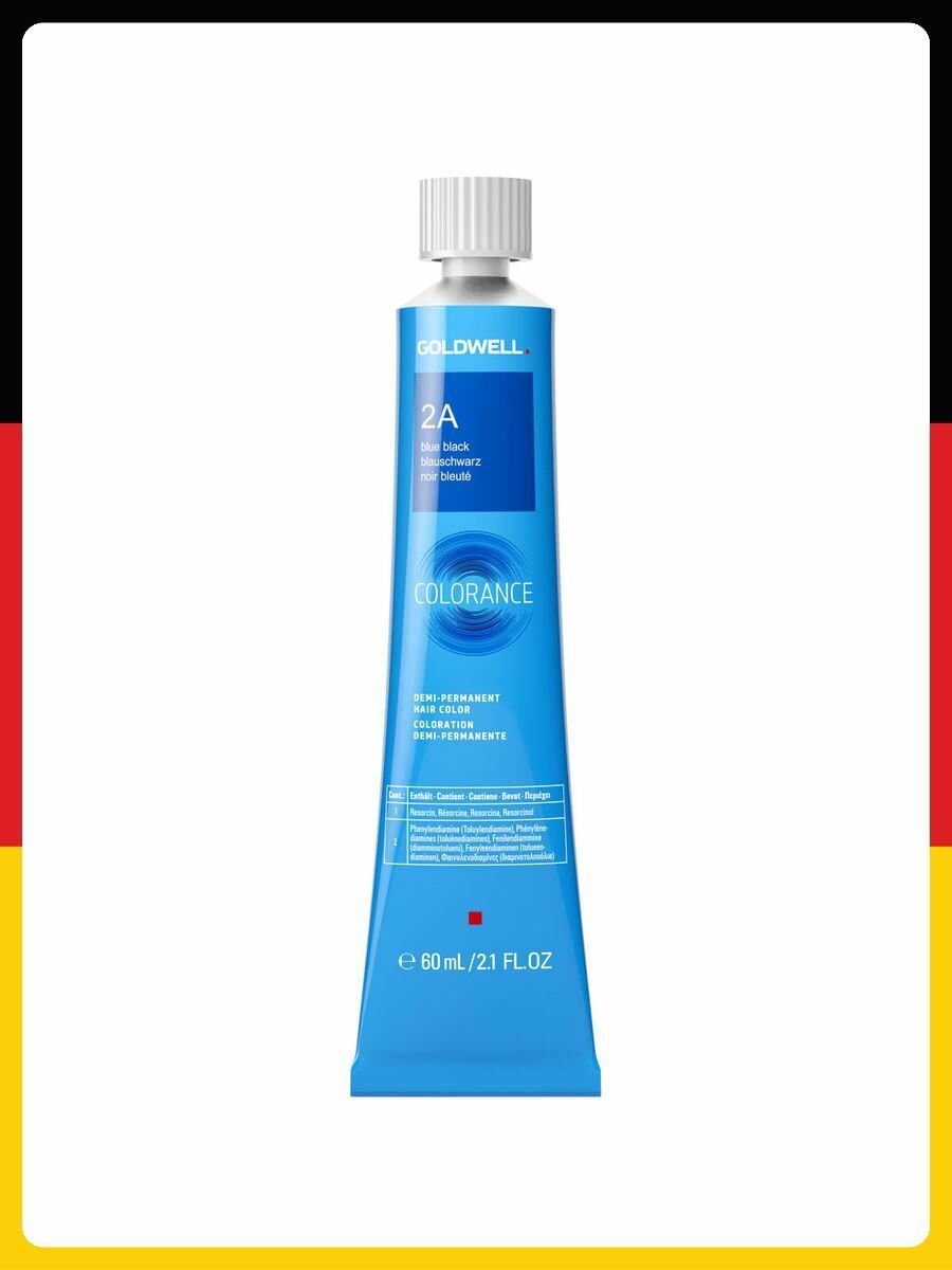 Полуперманентная краска для волос Colorance 2A сине-черный 60 мл
