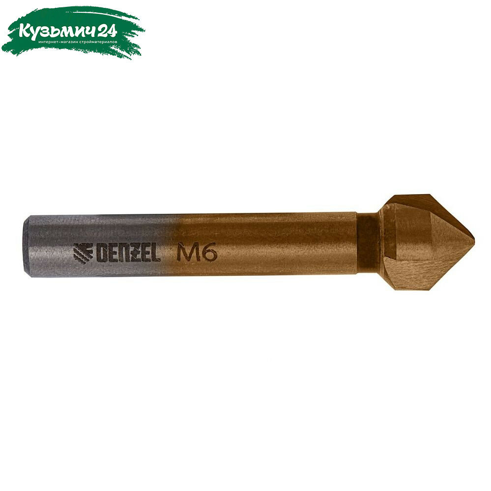 Зенковка конусная DENZEL 72307 М6*12,4мм