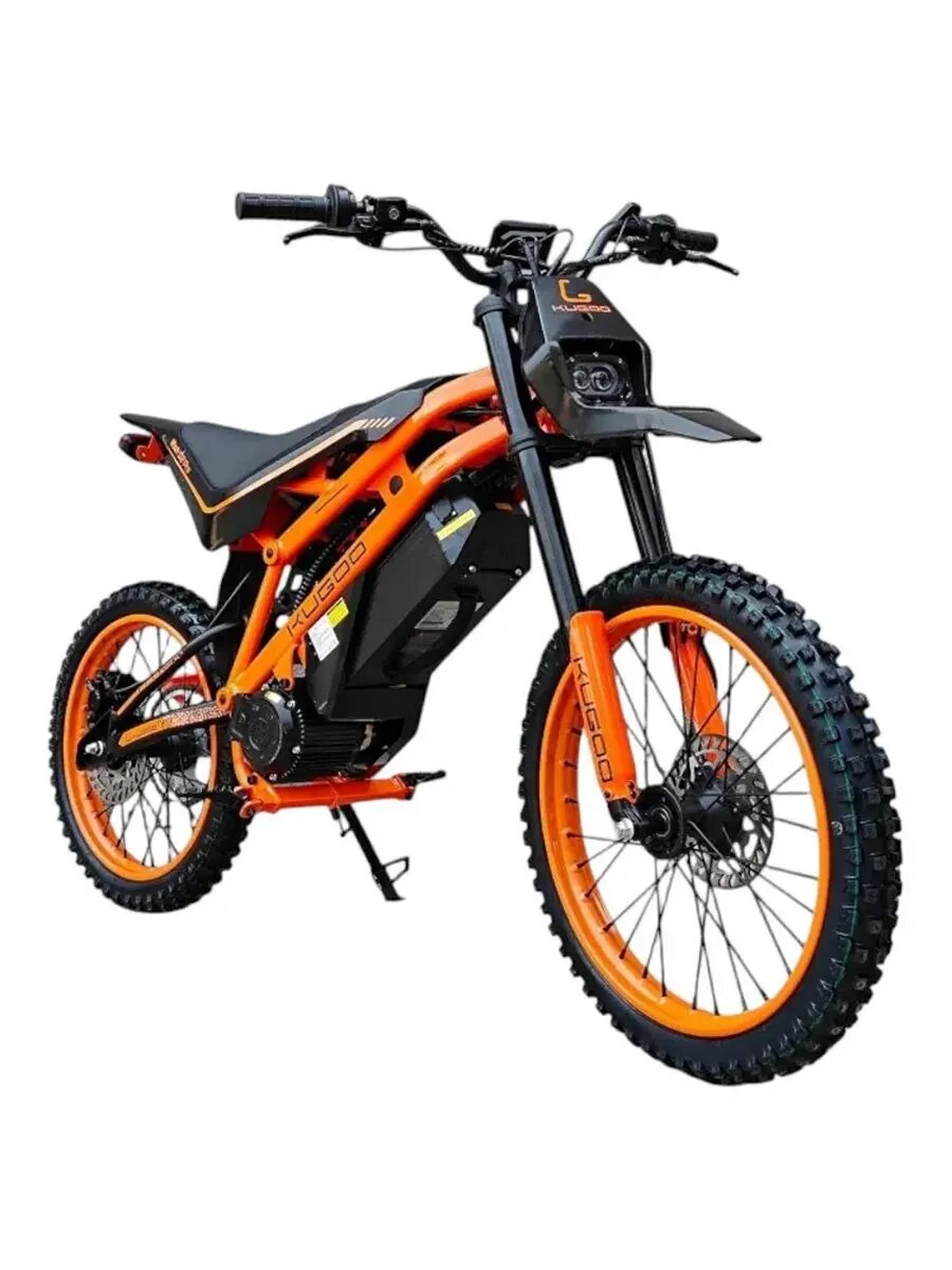 Электропитбайк Питбайк Kugoo WISH 02 Pro 2500W, 60V, 27Ah. черный