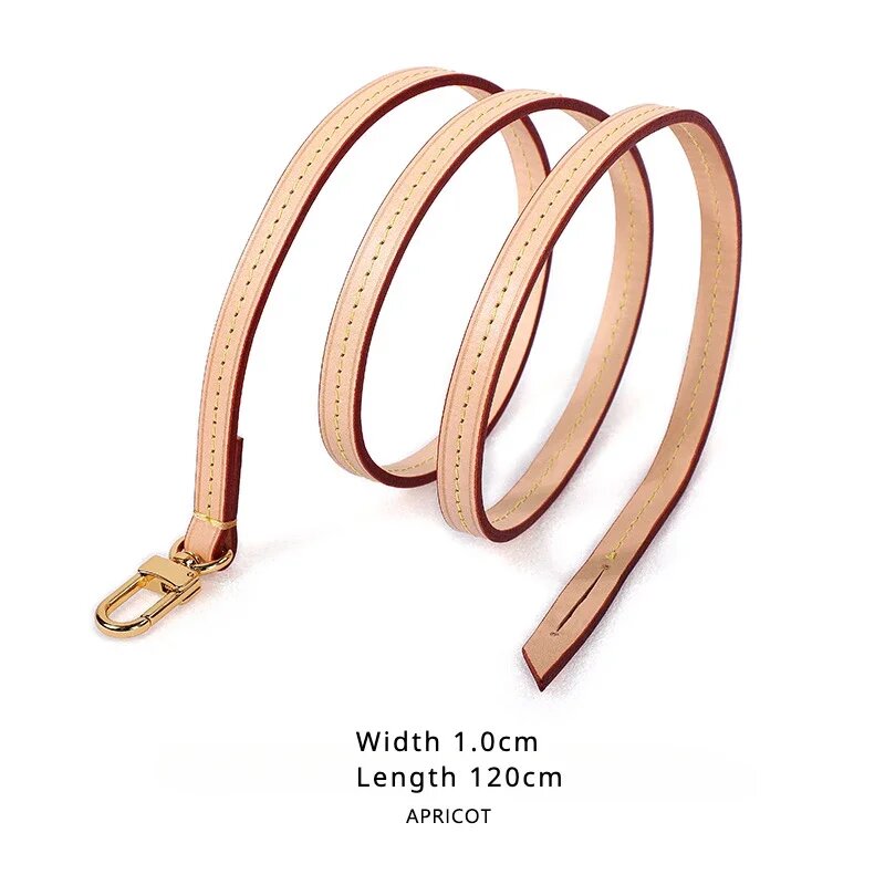 Сумка-кошелек из натуральной кожи для LV Neverfull Коричневый, Apricot 1CM 120CM