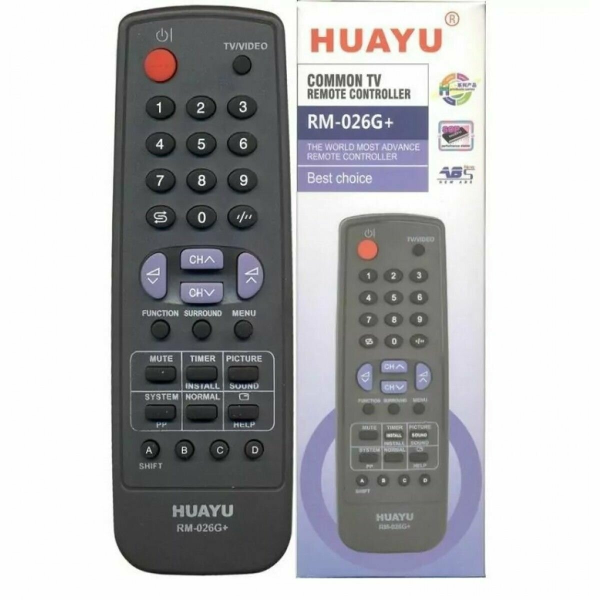 Пульт для Sharp RM-026G (RM-104G)