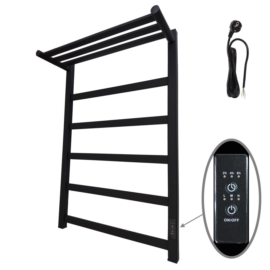 Электрический полотенцесушитель Маргроид Вид 81-10 81х53 8110p-8050-1083-9005R матовый