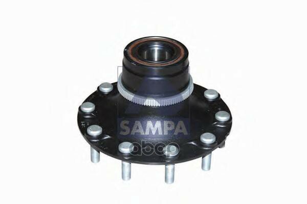 Ступица! с подшипниками RVI Premium, Volvo FL6/FL7/FM10/FM12/FH12/FH16 SAMPA арт. 080415