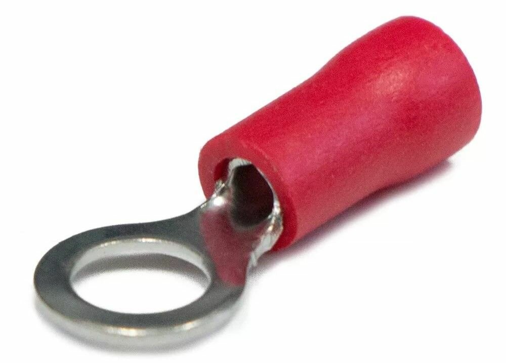 Наконечник кольцевой изолированный НКИ серии RV1,25-5 (красный цвет),10шт