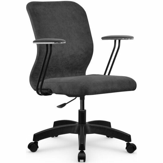 Кресло офисное Метта SU-Mr-4(Vivaldi)/подл.079/осн.005Темно-серый