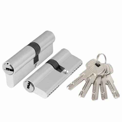 Цилиндровый механизм Ajax (AZ200) AZ2000Key70 (30+10+30) CP хром