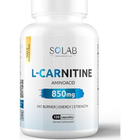 БАД Solab L-Карнитин 120 капсул