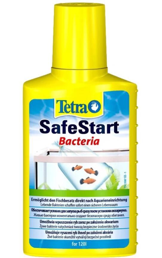 Tetra SafeStart средство для запуска биофильтра, 100 мл, 120 г
