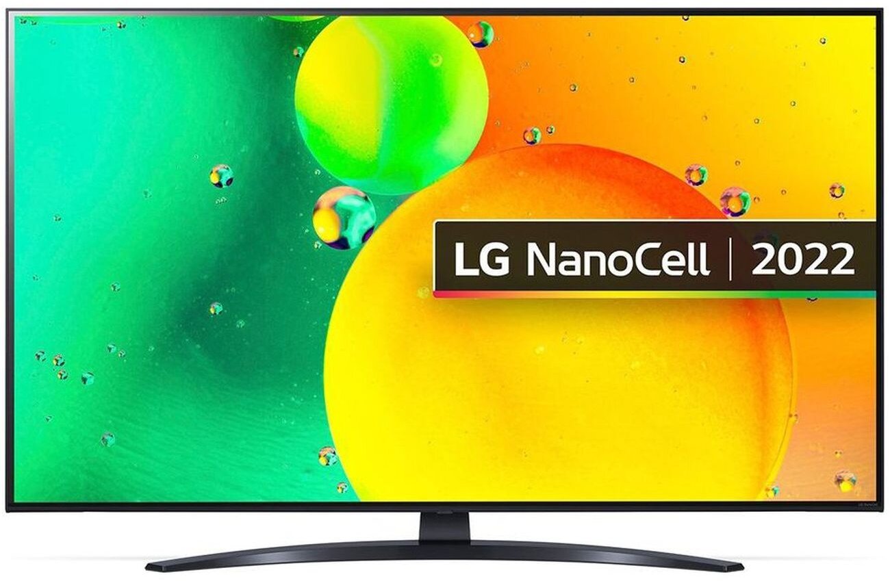 Телевизор LG 55NANO766QA. ARUB, 55", NanoCell, 4K Ultra HD, синяя сажа