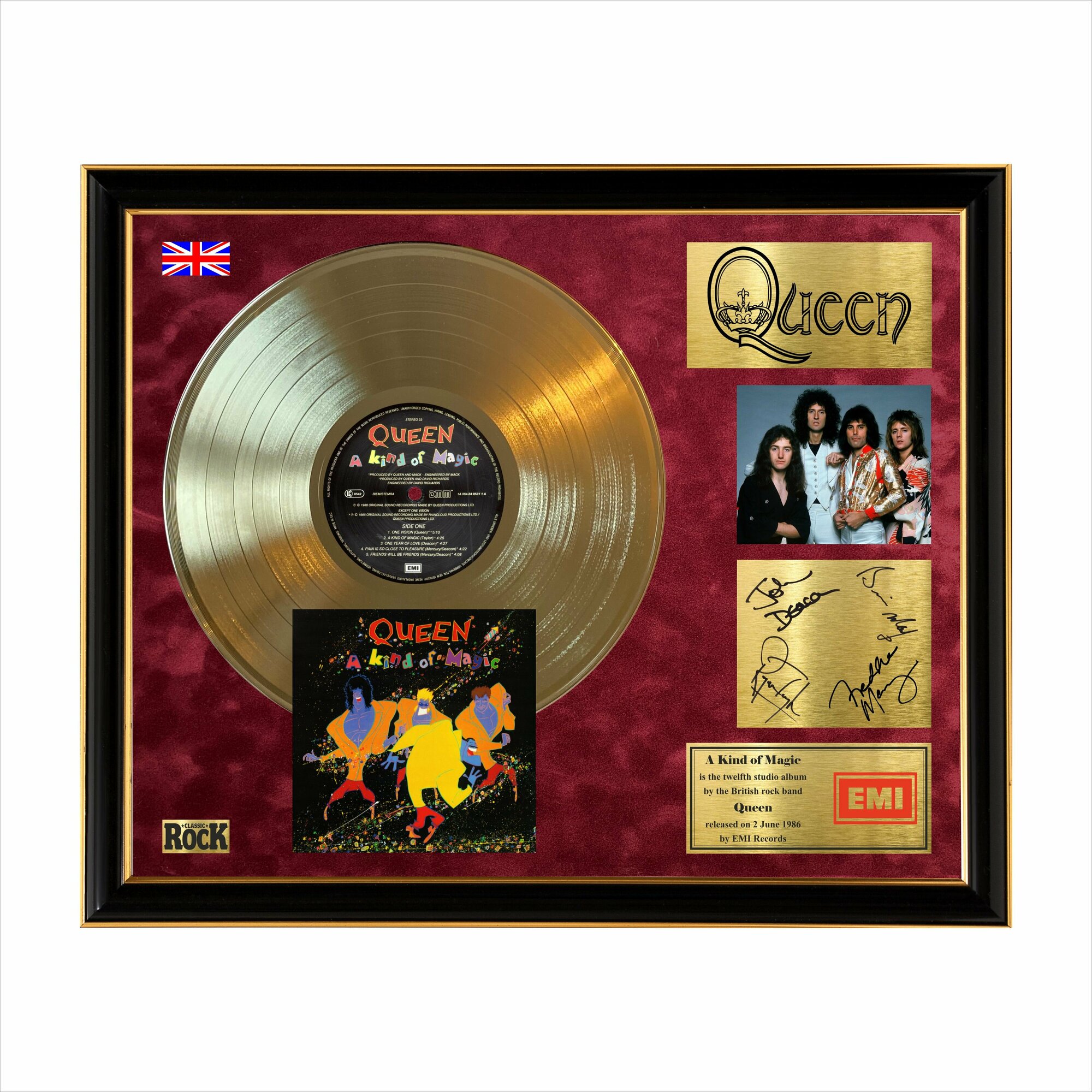 Queen a king of magic подарочный диск в рамке