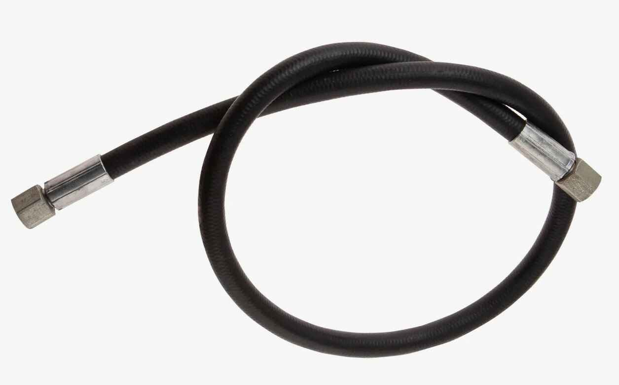 Шланг ГУР ПАЗ нагнетательный к рулевому механизму 970 мм (гостех)