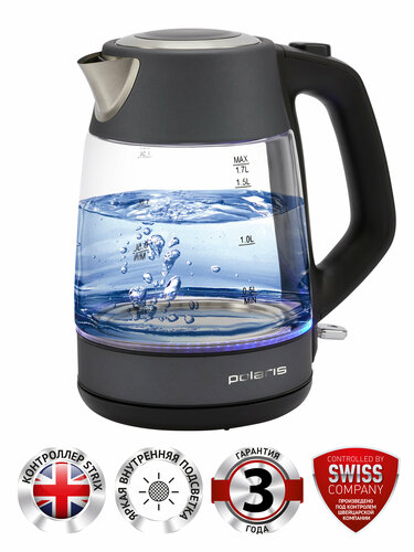 Чайник графитовый POLARIS PWK 1760CGL — купить в интернет-магазине по ...
