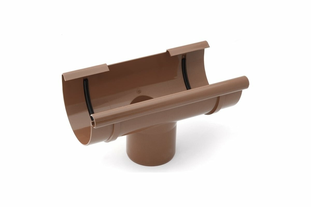 BRYZA сливная воронка 125/90 мм коричневая 62-042 для санитарного монтажа