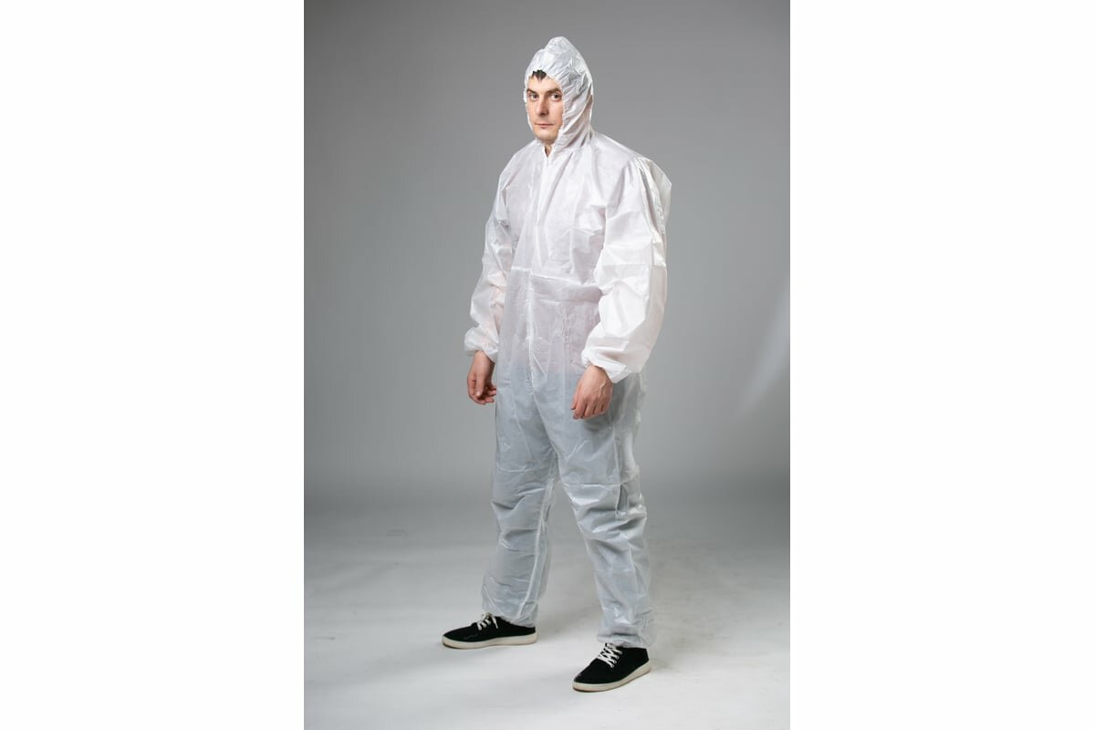 Смелый Каспер Защитный комбинезон плотность 40 г/м2 ламинированный, размер 4XL/180-188 32219