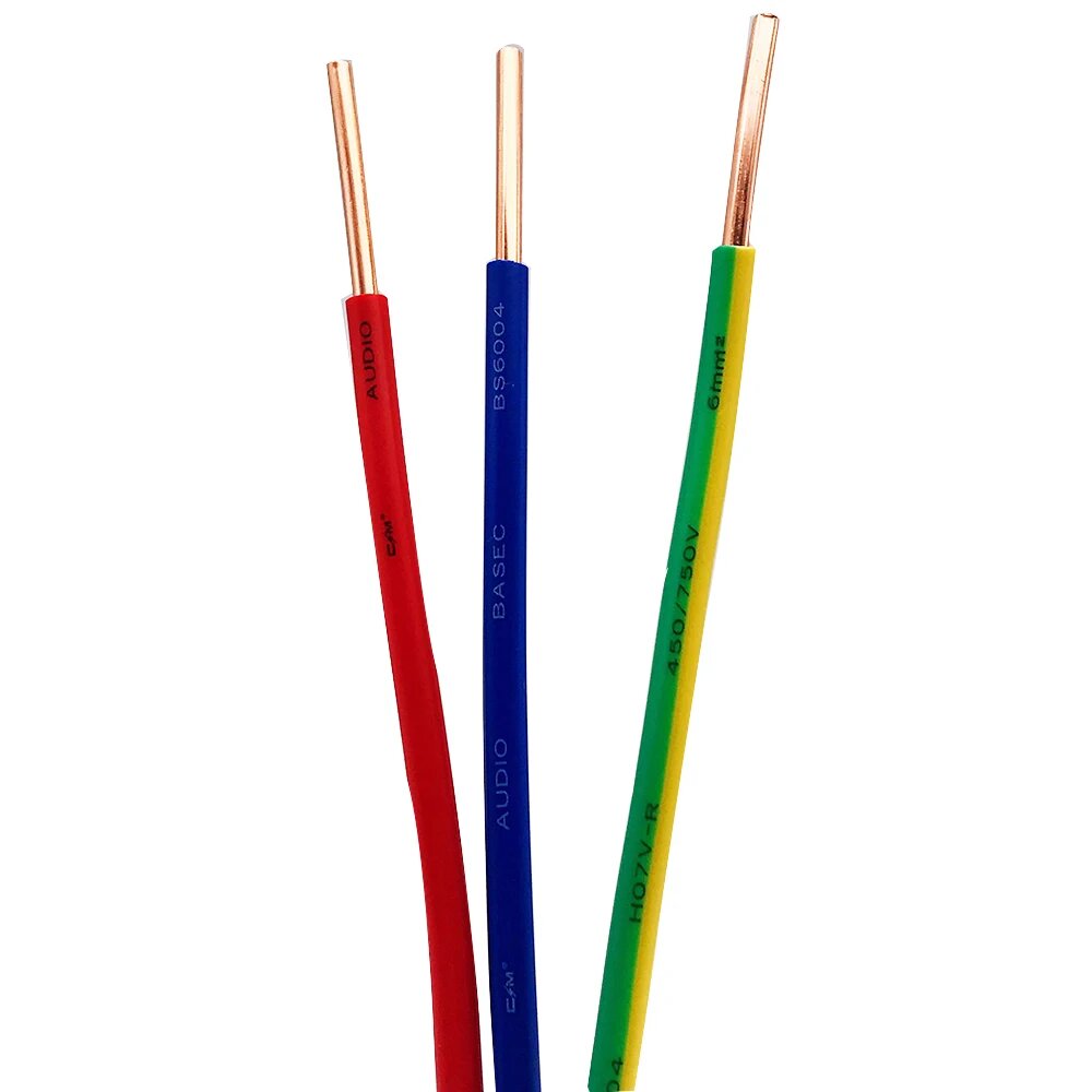 Destiny Wire 4 мм2 / 6 мм2 медный провод для аудиосистем 4 square, blue