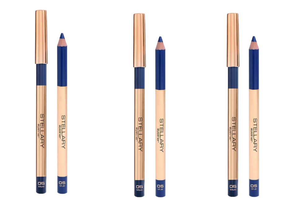 Карандаш для глаз Stellary Eyeliner, тон 5 Синий, 1,35 г 3 шт