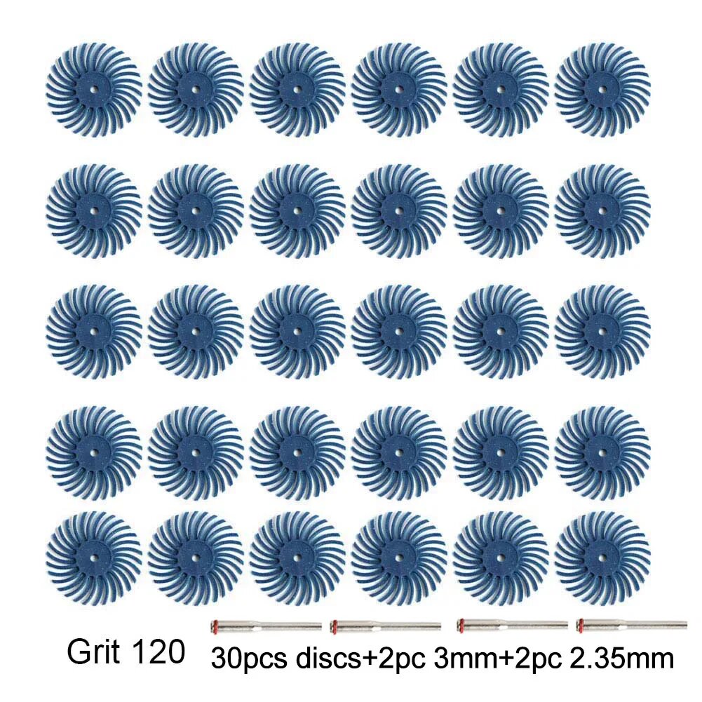 Набор шлифовальных дисков Dremel 56 шт. 30PC Grit 120 set