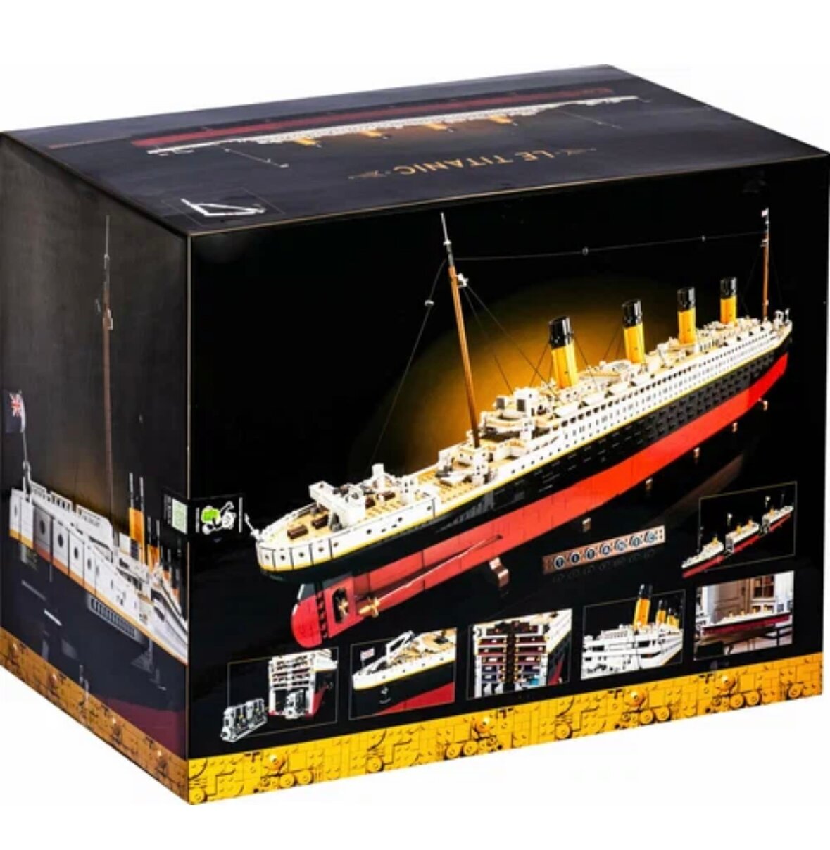Конструктор Титаник из 9090 деталей