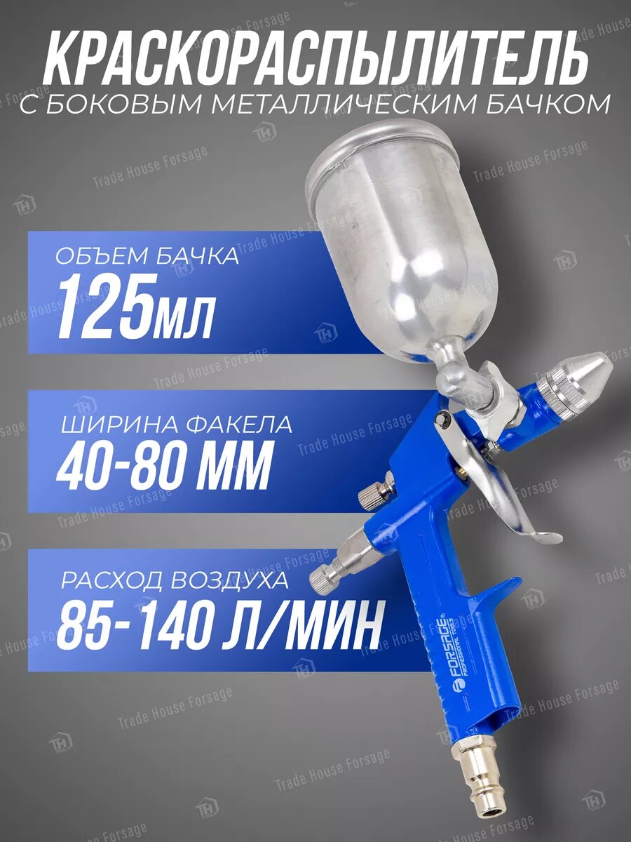 Краскопульт пневматический для авто