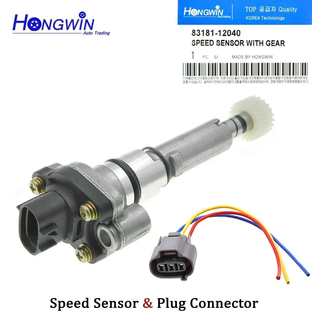 Подлинный №: 83181 12040 датчик скорости 22T для Toyota Yaris Solara Camry Corolla Rav4 1992-2003 83181-12040 , 8318112040 , SU5634 X1 Sensor and Plug
