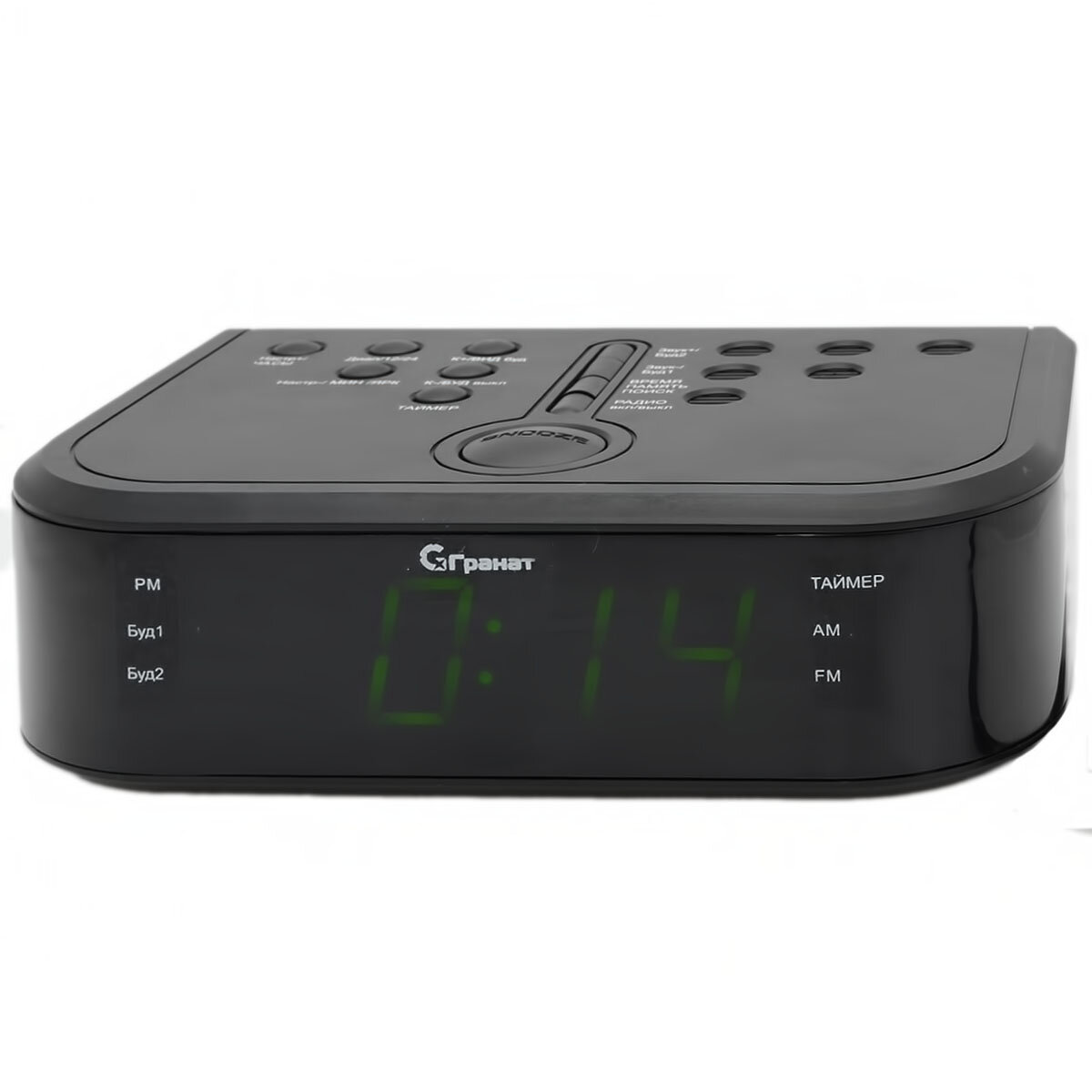 Будильник сетевой гранат C-0946-Зел